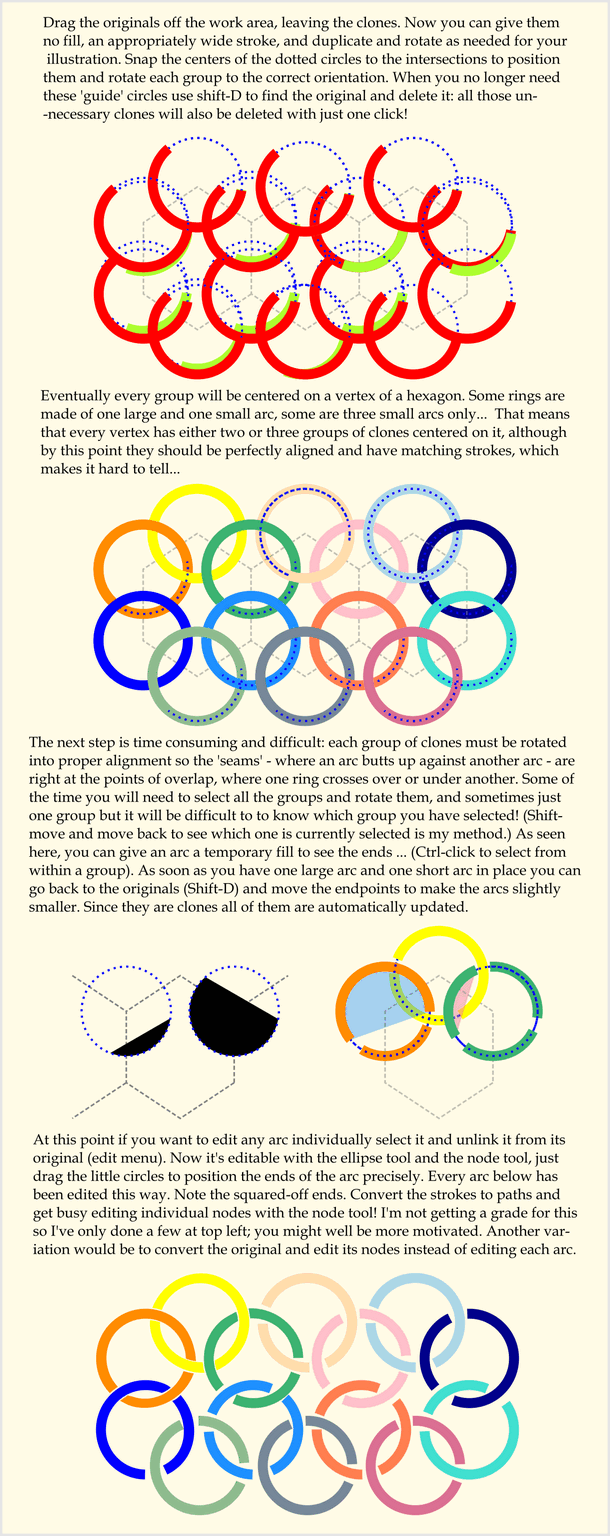 HELP ME! INTERLOCKING RINGS - InkscapeForum.com